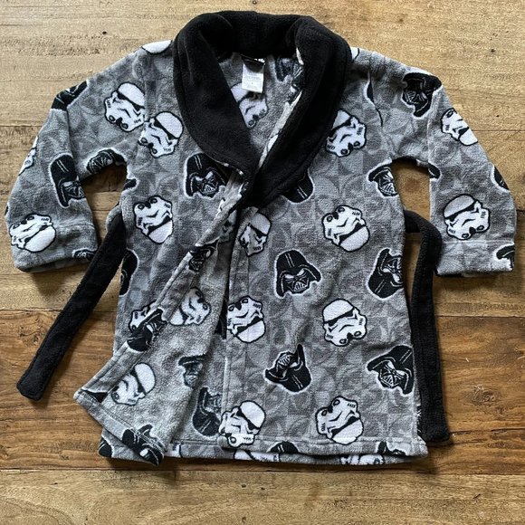 Star Wars | Pajamas | Youth Bathrobe Robe Star Wars Darth Vader Storm ...